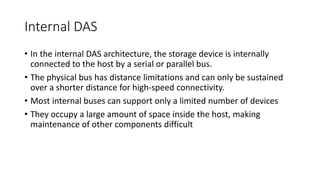 Direct Attached Storage - Information Storage and Management.pptx