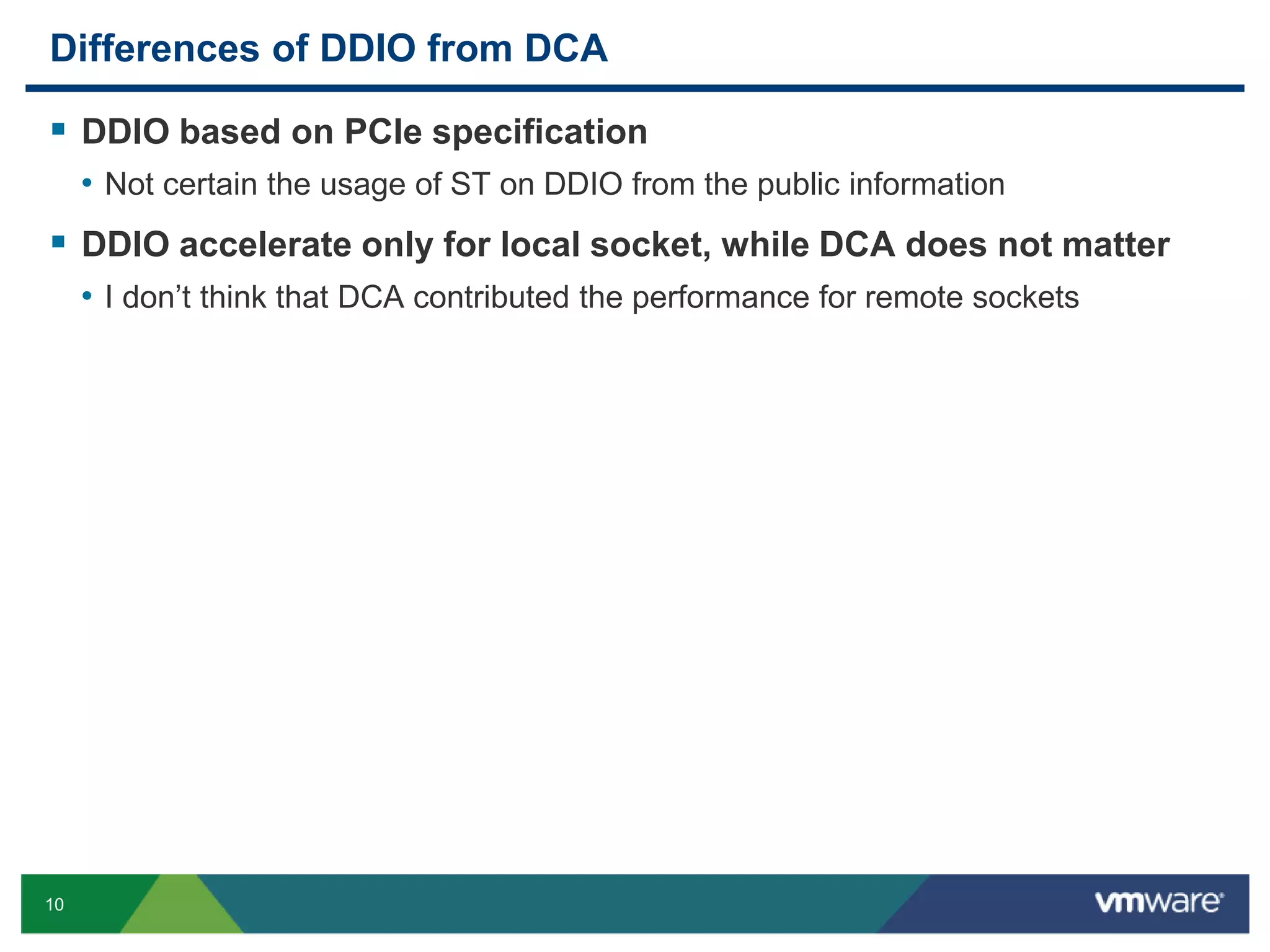 Revisit DCA, PCIe TPH and DDIO | PPTX