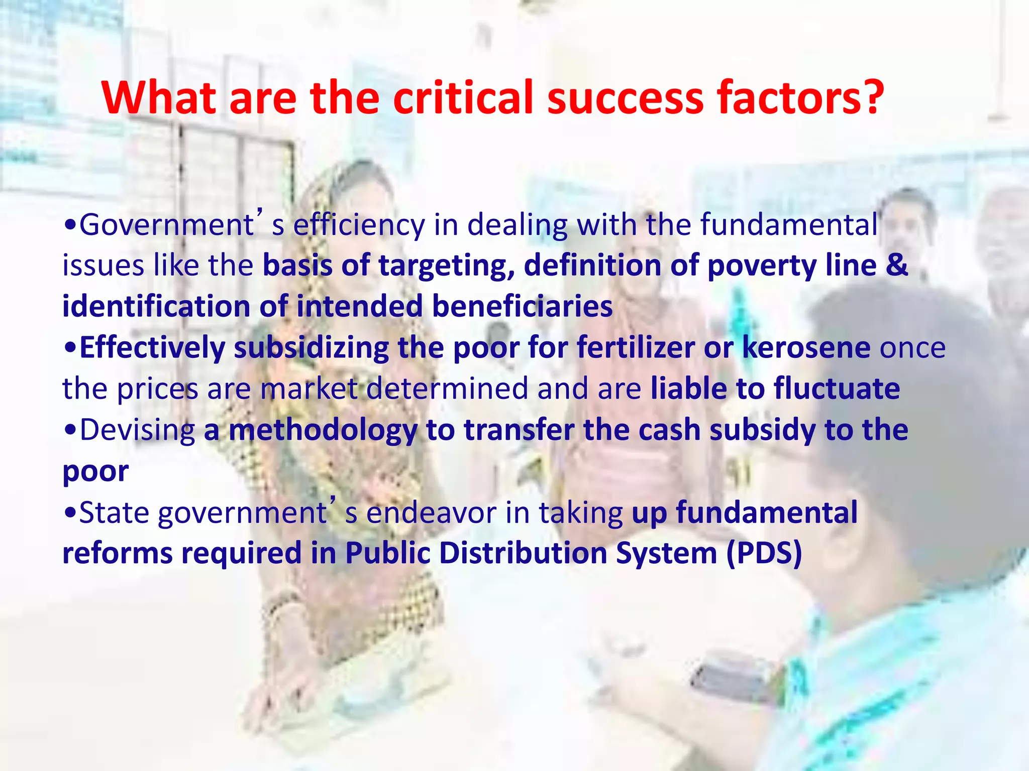 Direct cash transfer scheme | PPTX