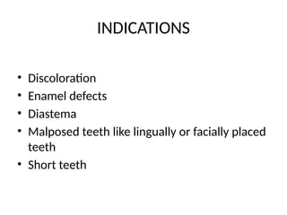 direct composite veneers by Dr.shuja .pptx