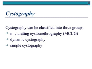 Direct contrast investigations | PPT