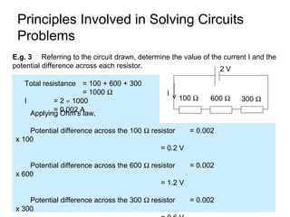 Direct current circuits | PPT