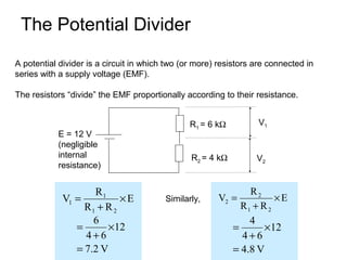 Direct current circuits | PPT