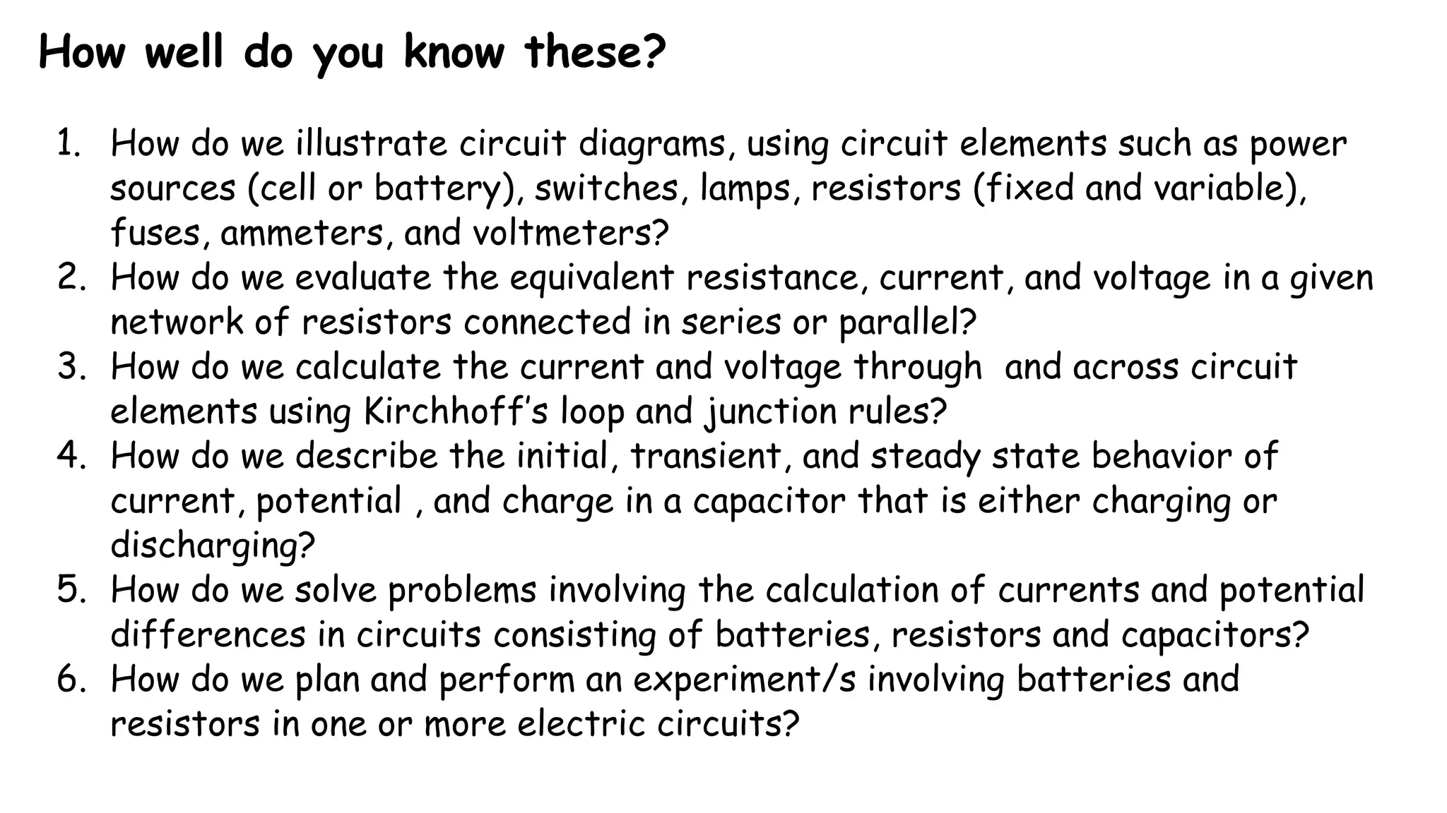 Direct Current Circuits Pptx Computer Networking Computing 6632