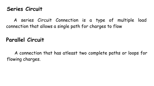Direct Current Circuits Pptx Computer Networking Computing