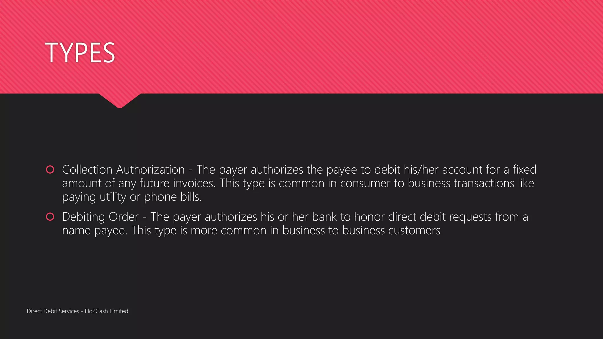 Direct Debit Services | PPTX