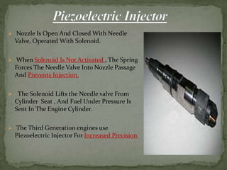Direct diesel injection system | PPTX