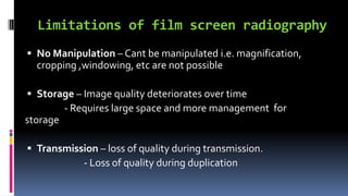Direct digital radiography(1) (1) | PPTX