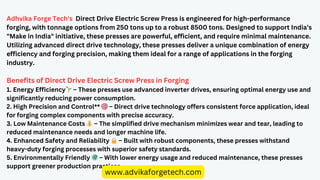 Direct Drive Screw Press Forging Industry.pdf