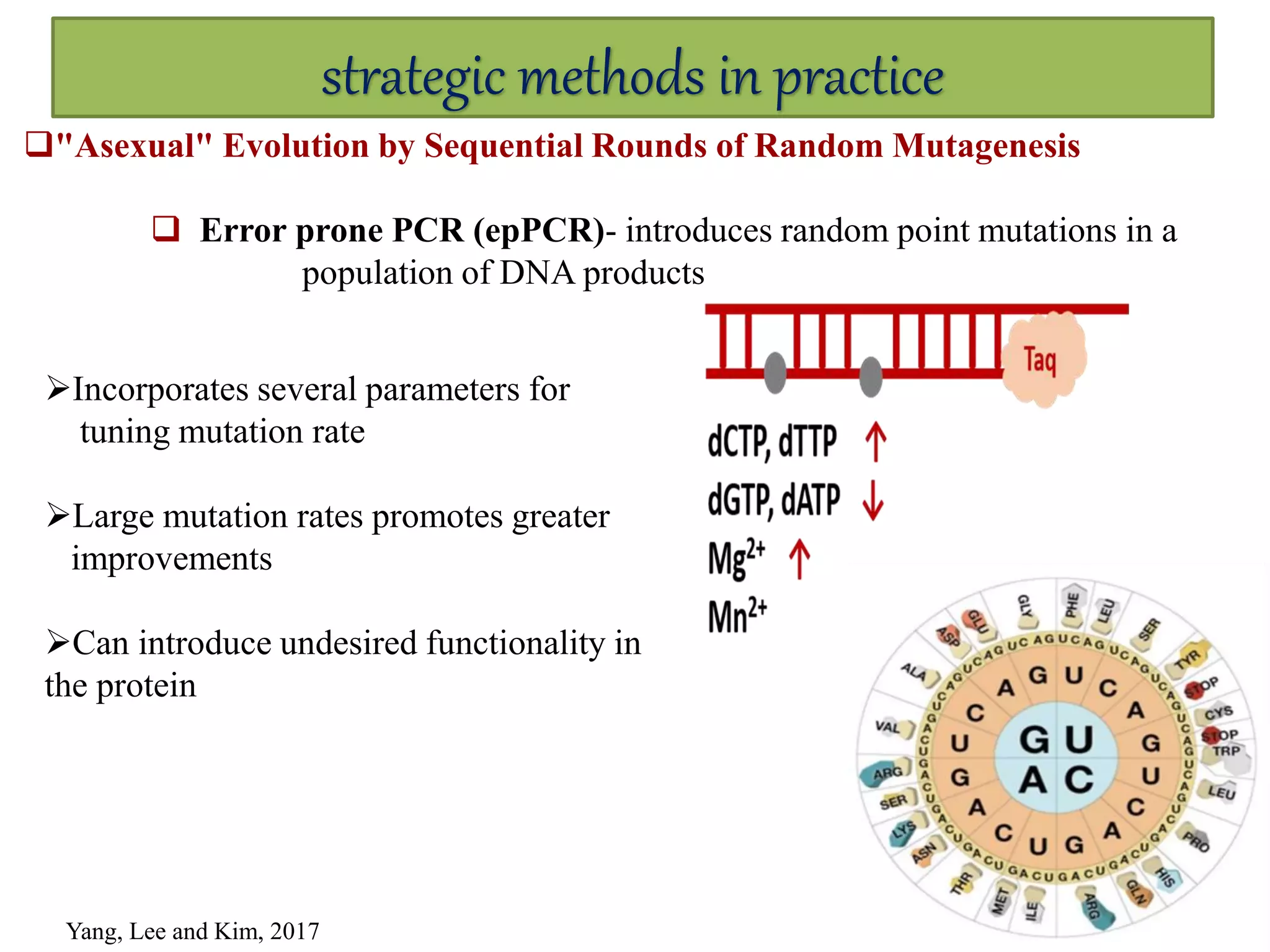 Directed evolution of enzymes | PPTX