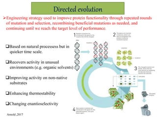 Directed evolution of enzymes | PPTX