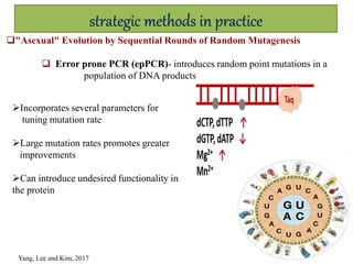 Directed evolution of enzymes | PPTX