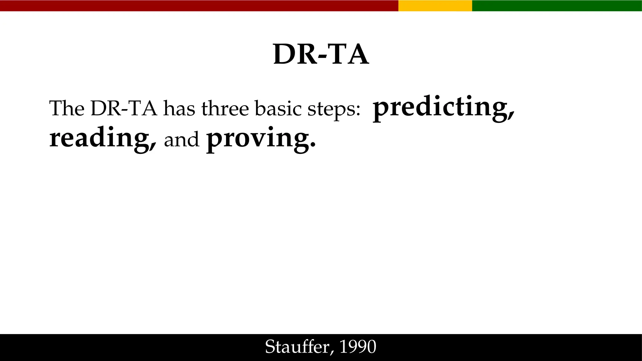 Directed Reading-Thinking Activity: Comprehension Strategy.ppt