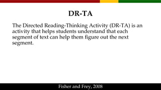 Directed Reading-Thinking Activity: Comprehension Strategy.ppt