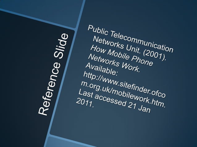 How Mobile Phone Networks Work | PPTX | Computer Networking | Computing