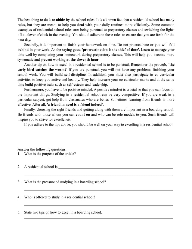 Directed writing article | PDF | Free Download
