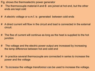 Direct Energy Conversion in Power Plant Engineering | PPT