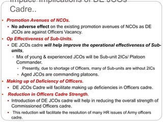 Direct Entry (DE) JCOs cadre in.pptx