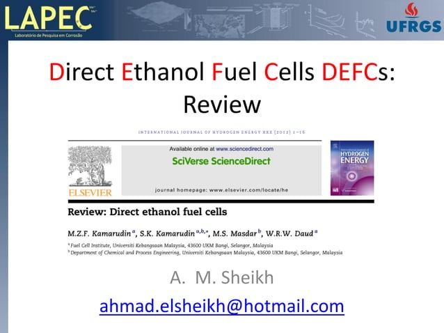 Direct Ethanol Fuel Cells Def Cs | PDF | Chemistry | Science