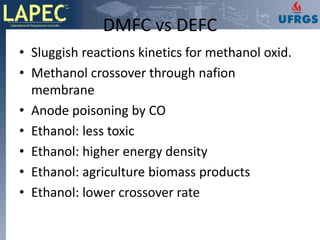 Direct Ethanol Fuel Cells Def Cs | PDF
