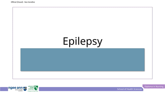 Epilepsy nursing notes complete full and f | PPTX