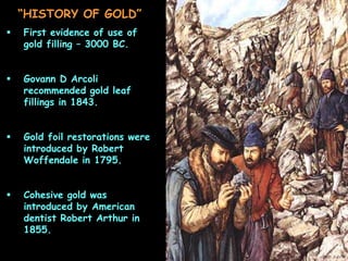 Direct filling gold | PPT