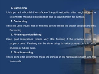 Direct filling gold | PPTX