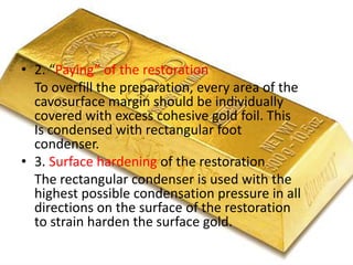 Directfilling gold | PPTX