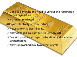 Directfilling gold | PPTX