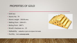 Direct filling gold | PPTX