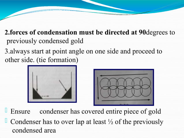 Direct filling gold in endodontics in dentistry.pptx