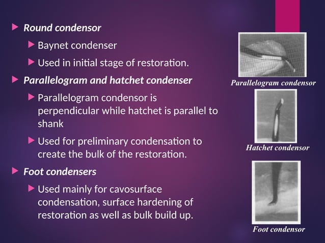 DIRECT FILLING GOLD RESTORATIONS IN .ppt