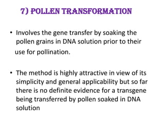 Direct gene transfer | PDF