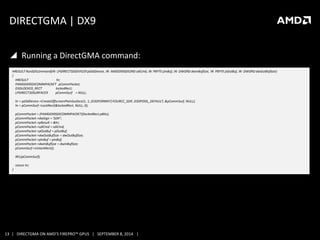 DirectGMA on AMD’S FirePro™ GPUS | PDF