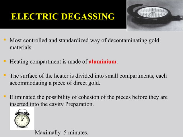 direct gold restoration classification uses and types | PPTX