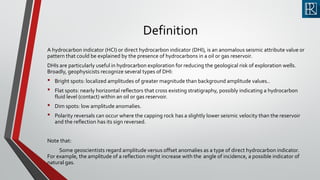 Direct hydrocarbon indicators (DHI) | PDF