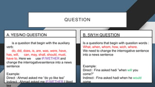 English : Direct & indirect | PPTX