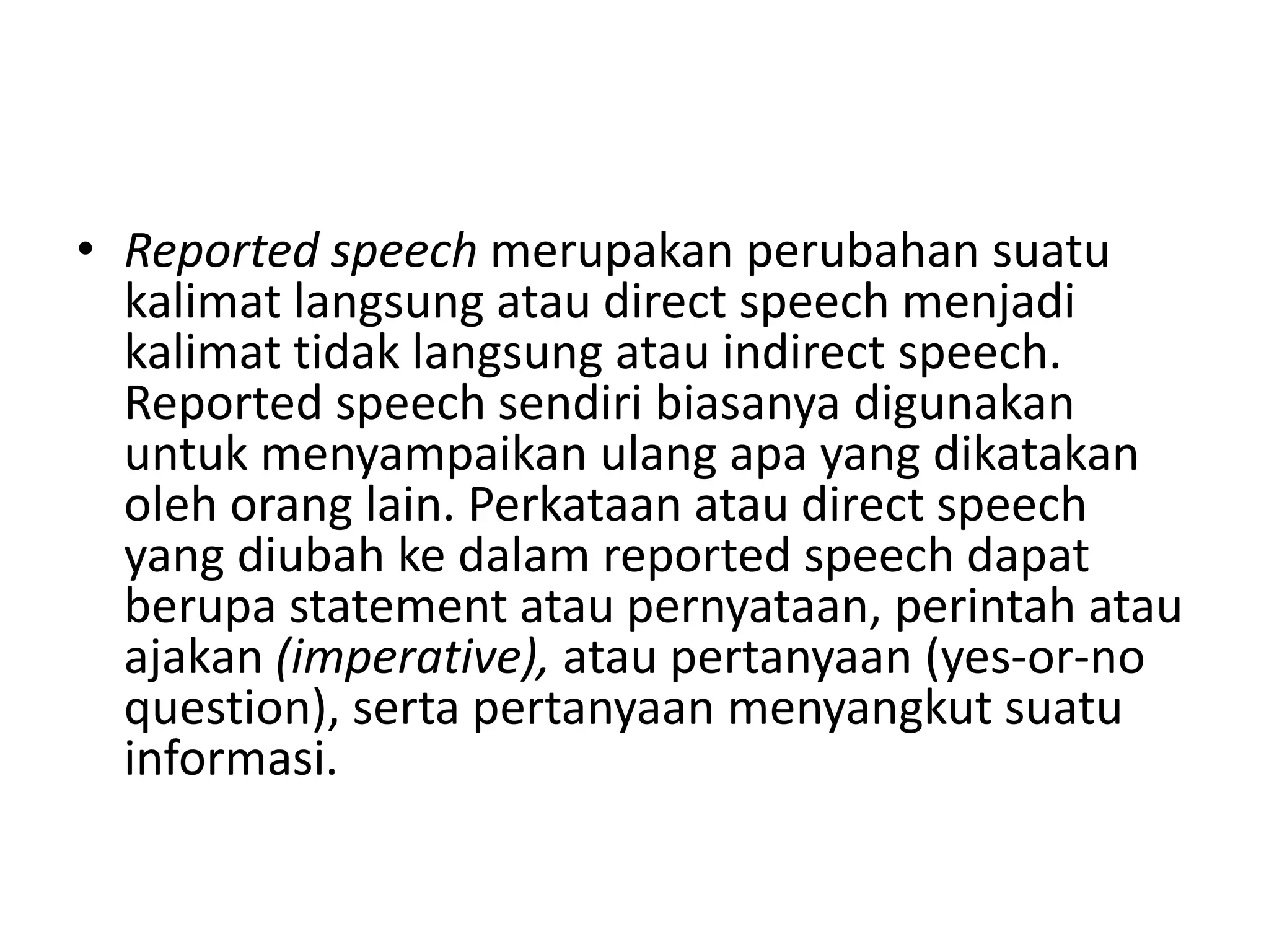 direct indirect speech ( reported ).pptx