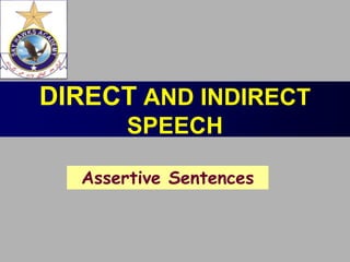 DIRECT & INDIRECT SPEECH | PPT