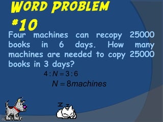 Direct, indirect and partitive proportion | PPT