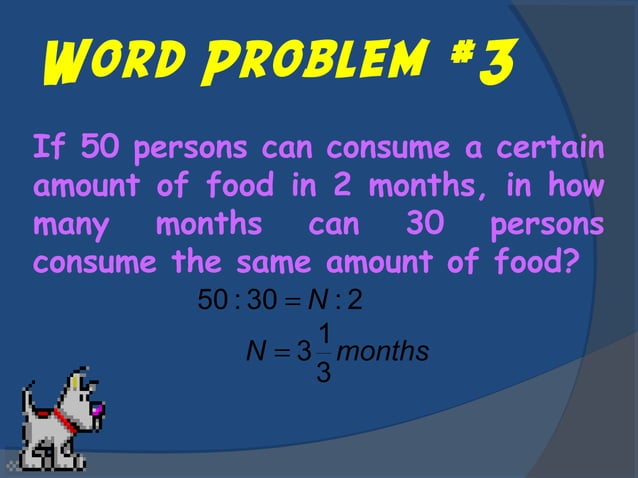 Direct, indirect and partitive proportion