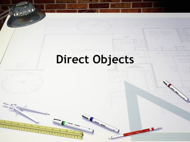 Direct & indirect objects | PPT | Programming Languages | Computing