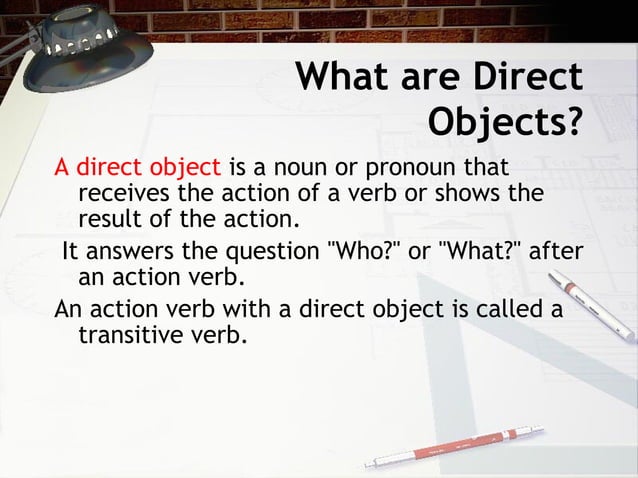 Direct & indirect objects | PPT | Programming Languages | Computing