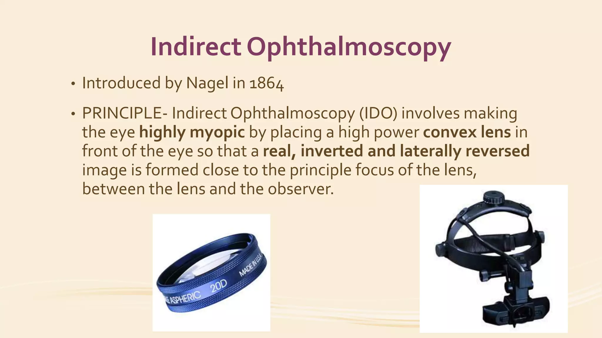 Direct & indirect ophthalmoscopy | PPTX