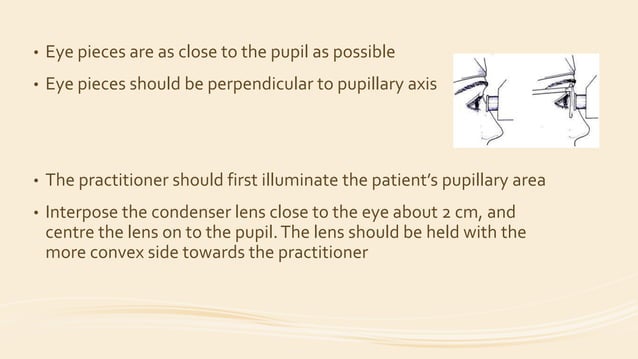Direct & indirect ophthalmoscopy | PPTX | Eye and Vision Conditions ...