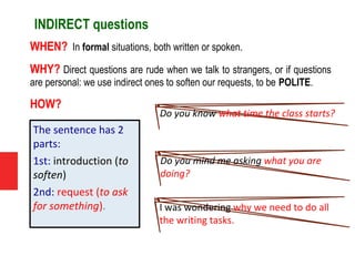 Direct & Indirect questions | ODP
