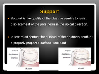 Direct & indirect retainers in rpd | PPTX