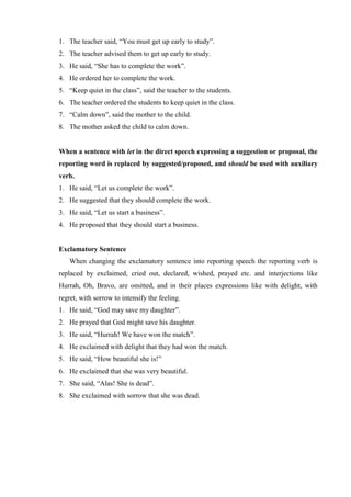 English direct indirect speech for Tense.pdf