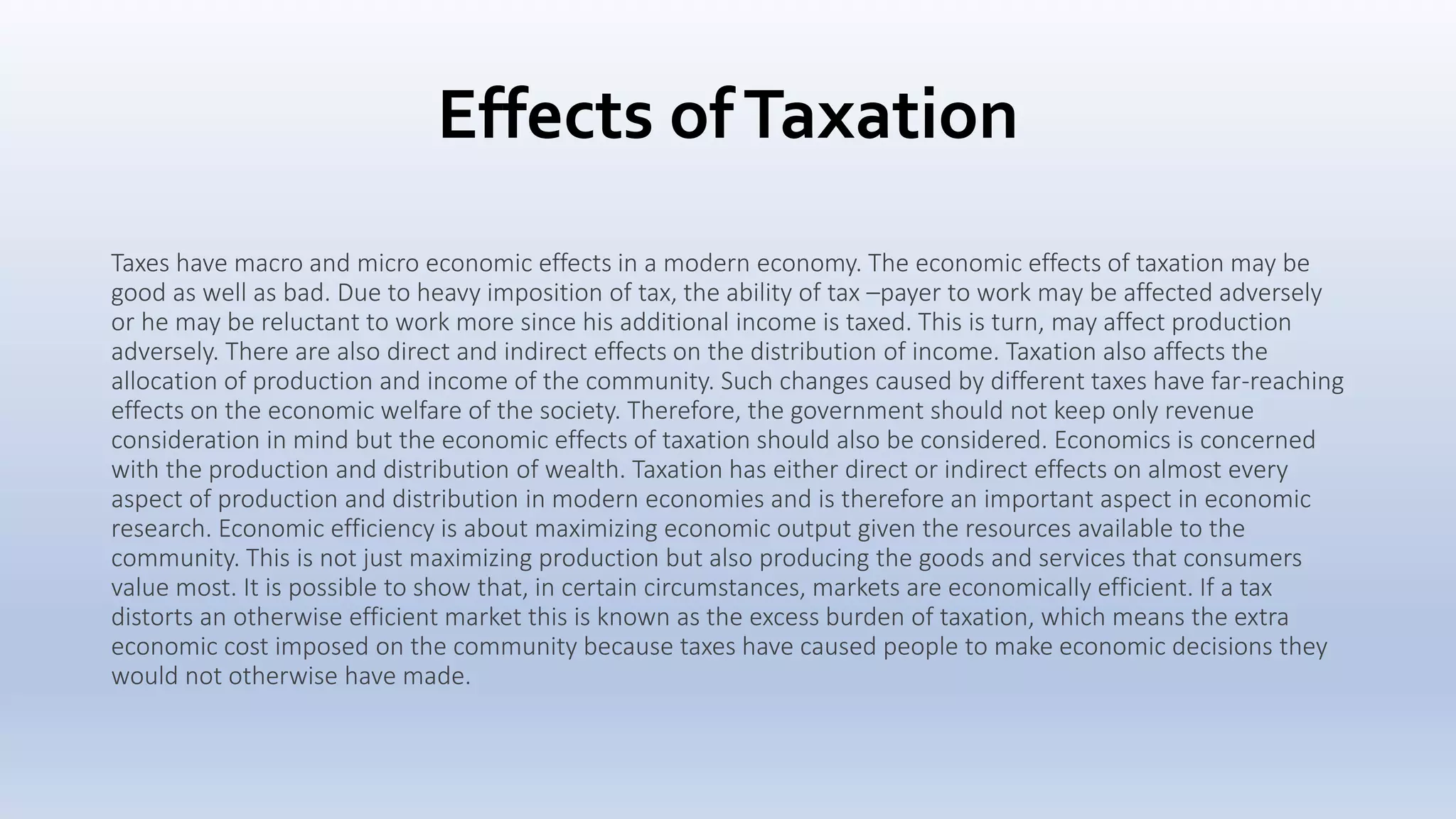 Direct and Indirect Taxation | PDF