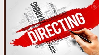 DIRECTING.ppt